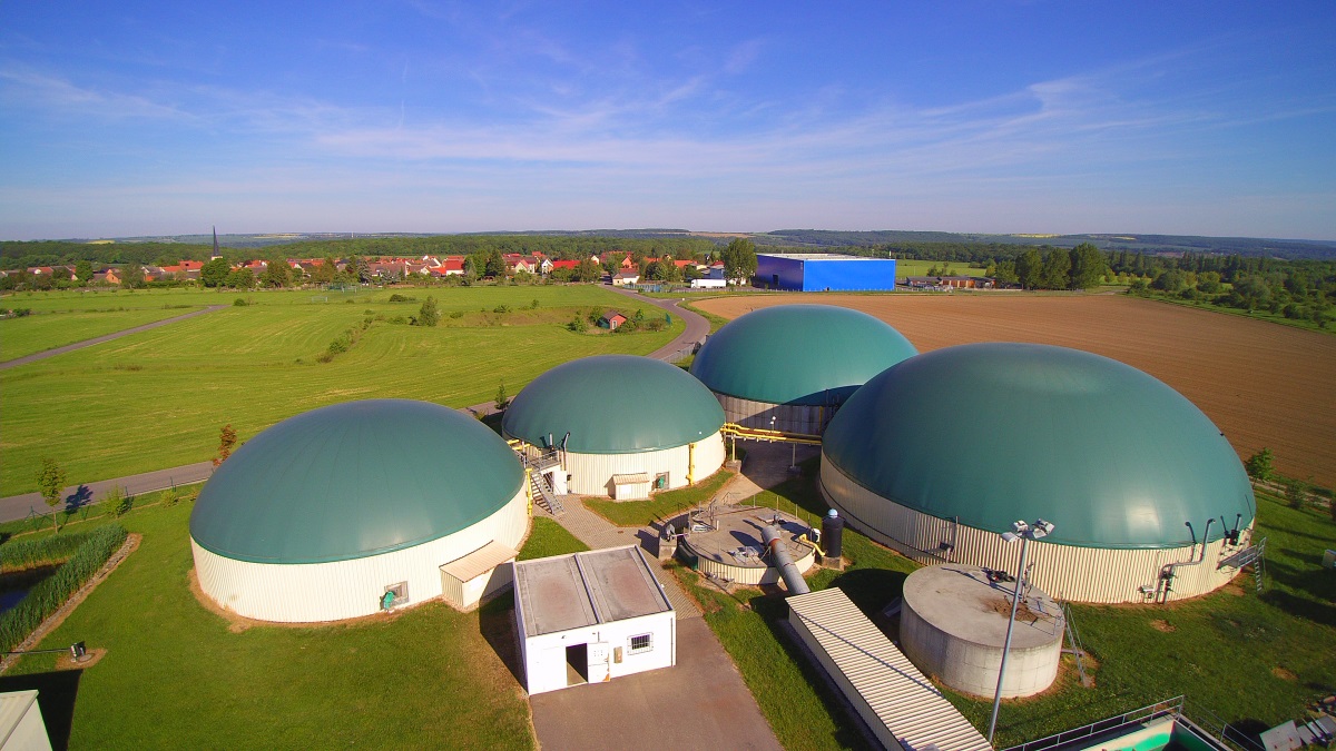 Biogas Mixer in Digestate Storage and Fermenter - Erich Stallkamp ESTA GmbH