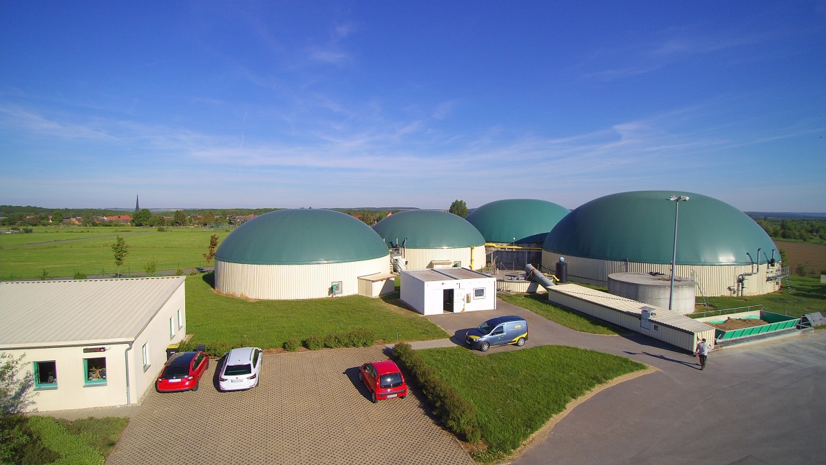 Biogas Mixer in Digestate Storage and Fermenter - Erich Stallkamp ESTA GmbH