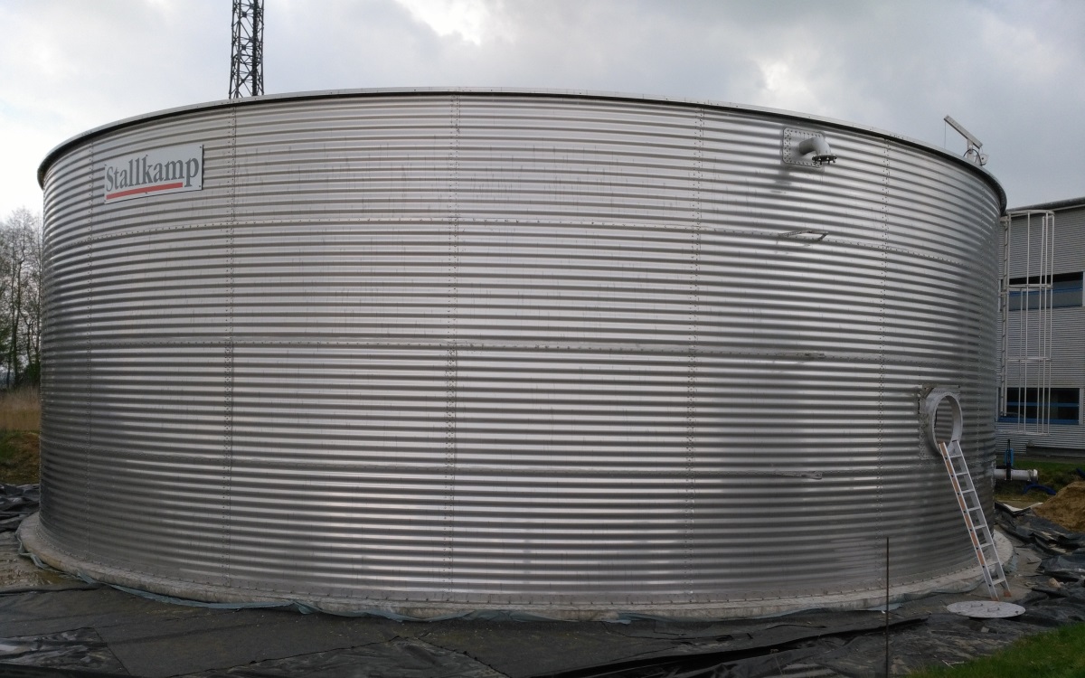 Digested Sludge Tank for Municipality - Erich Stallkamp ESTA GmbH