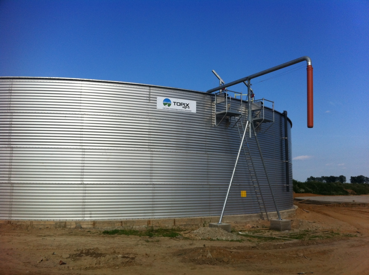 Huge Slurry Storage in Belarus - Erich Stallkamp ESTA GmbH