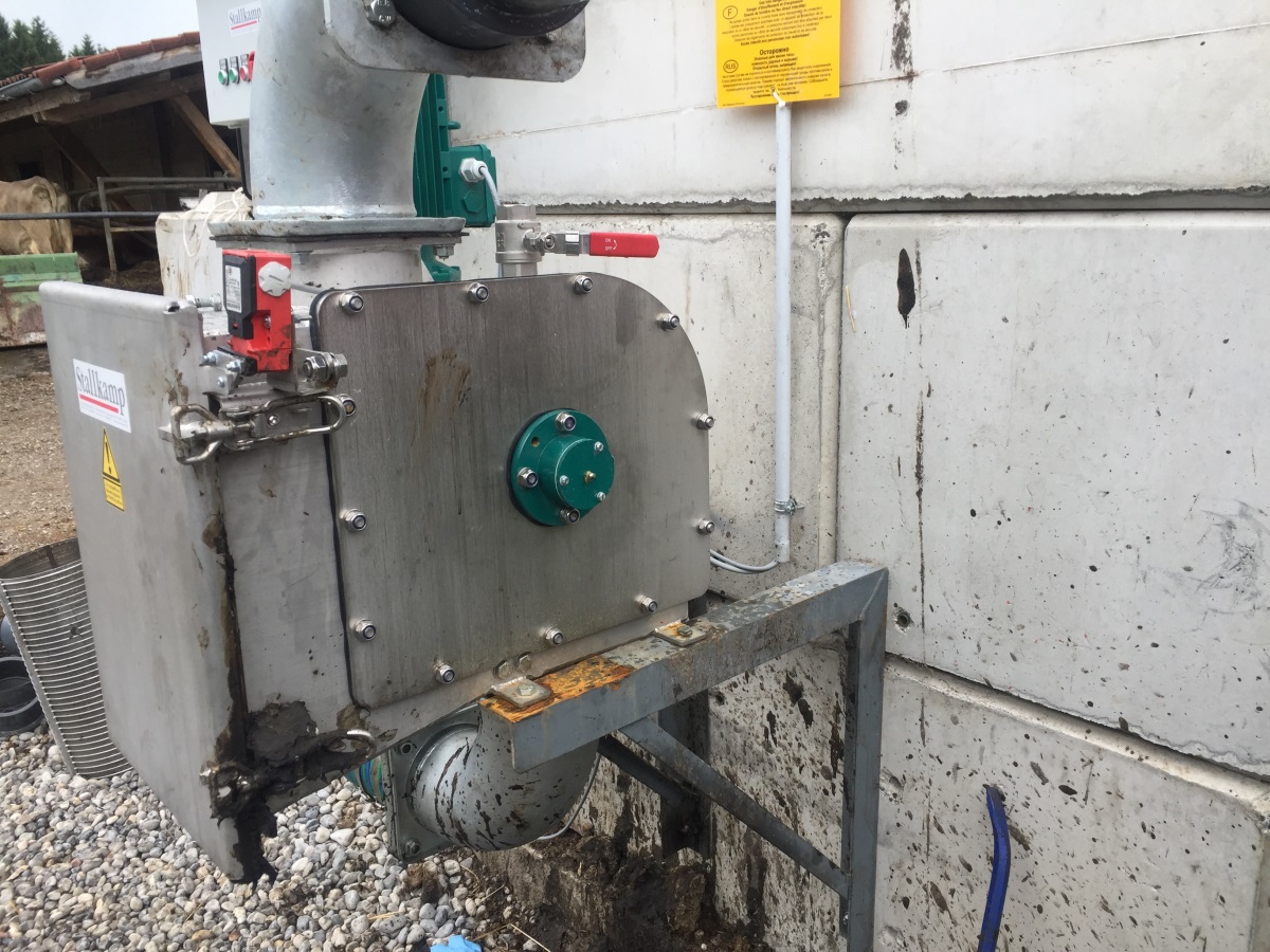 Powerful Separator for Biogas Plant - Erich Stallkamp ESTA GmbH