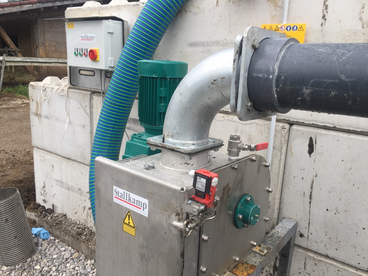 Powerful Separator for Biogas Plant - Erich Stallkamp ESTA GmbH